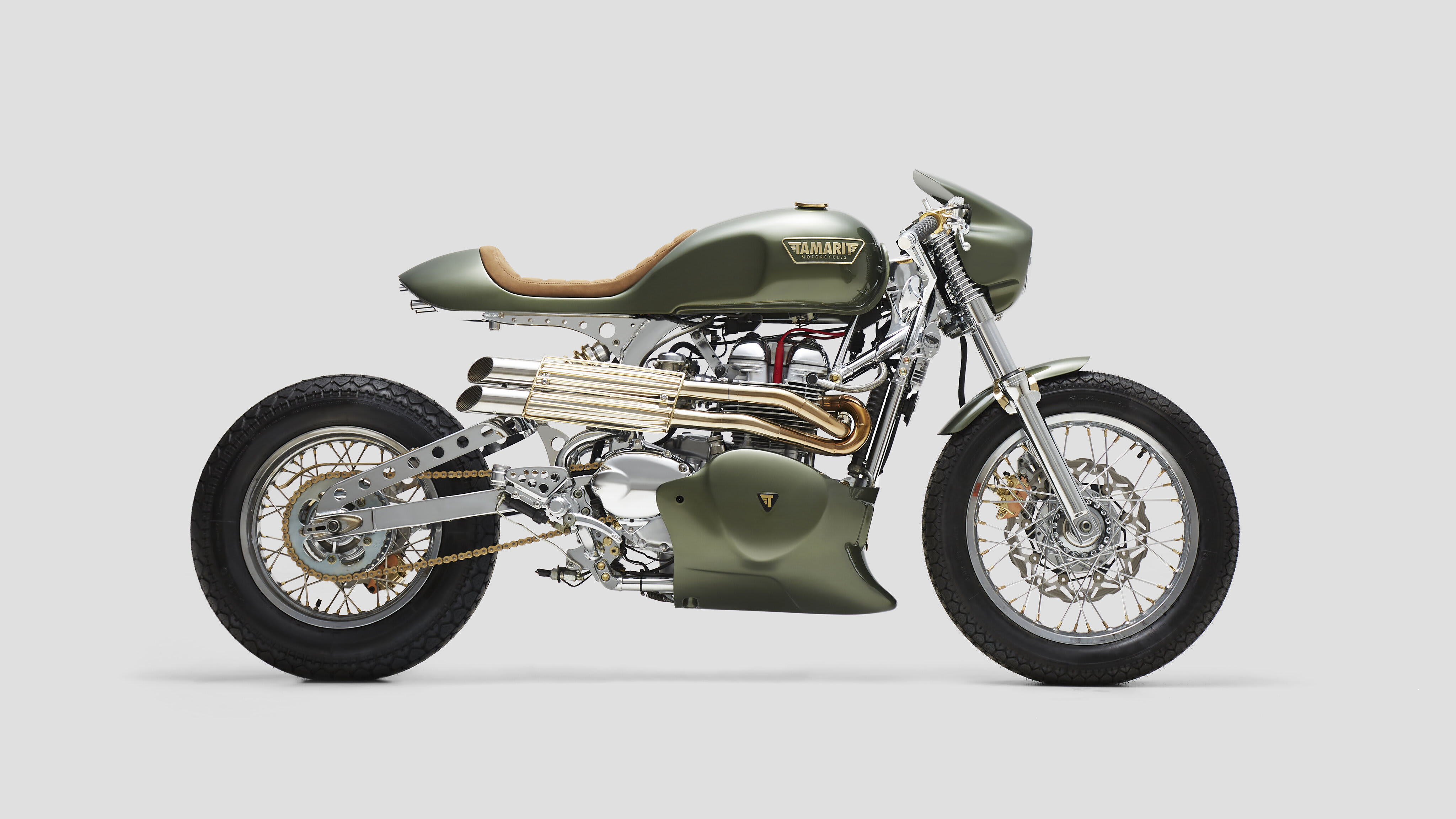 126 Dr. Banner | A unique-looking Thruxton 900 Cafe Racer