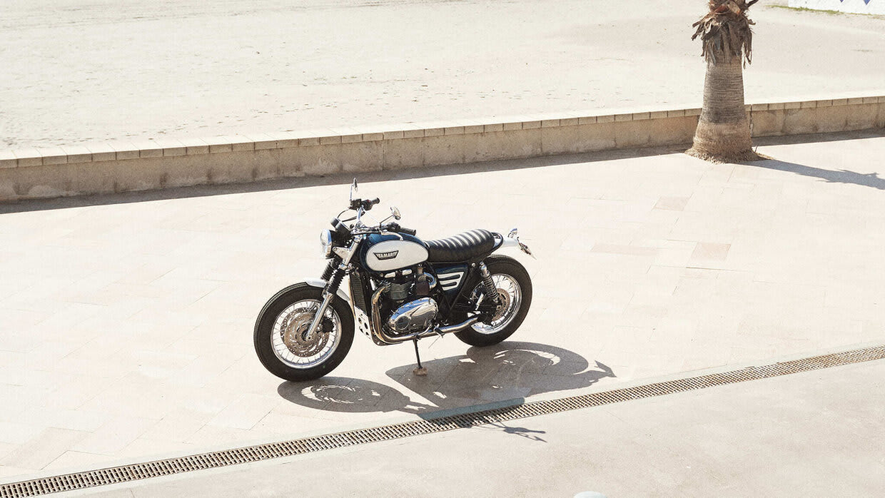 Tamarit bike 78 | The new Tamarit Brat Style motorcycle heading to Miami.