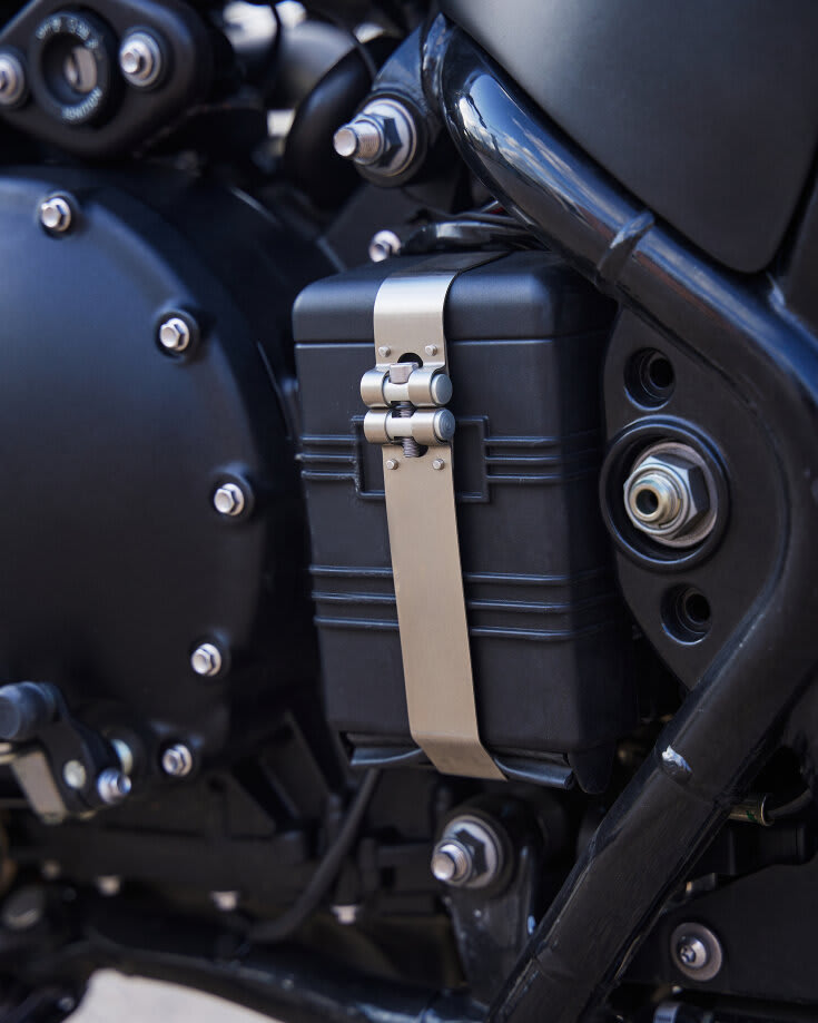 111 Titanium | A custom bobber with a whole new level of character.