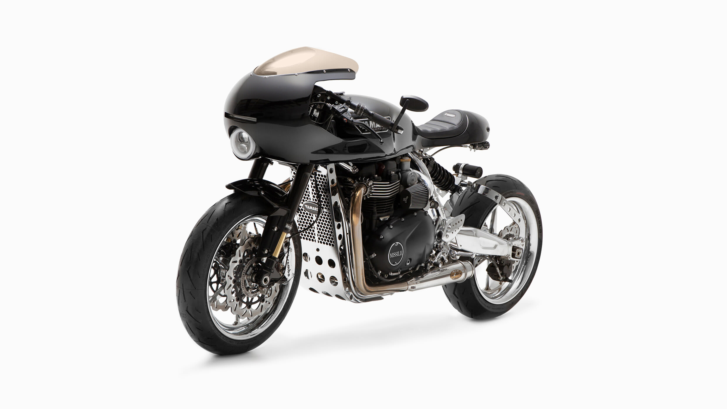 110 Missile | A powerful engine and a unique Cafe Racer style