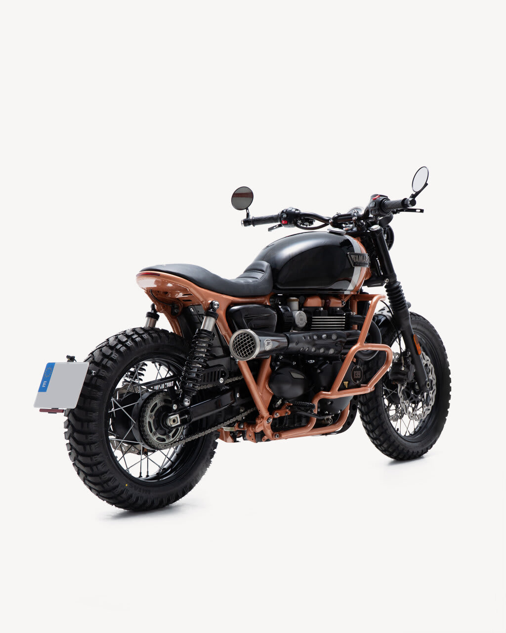 96 Ícaro | Una Scrambler diseñada para la aventura.