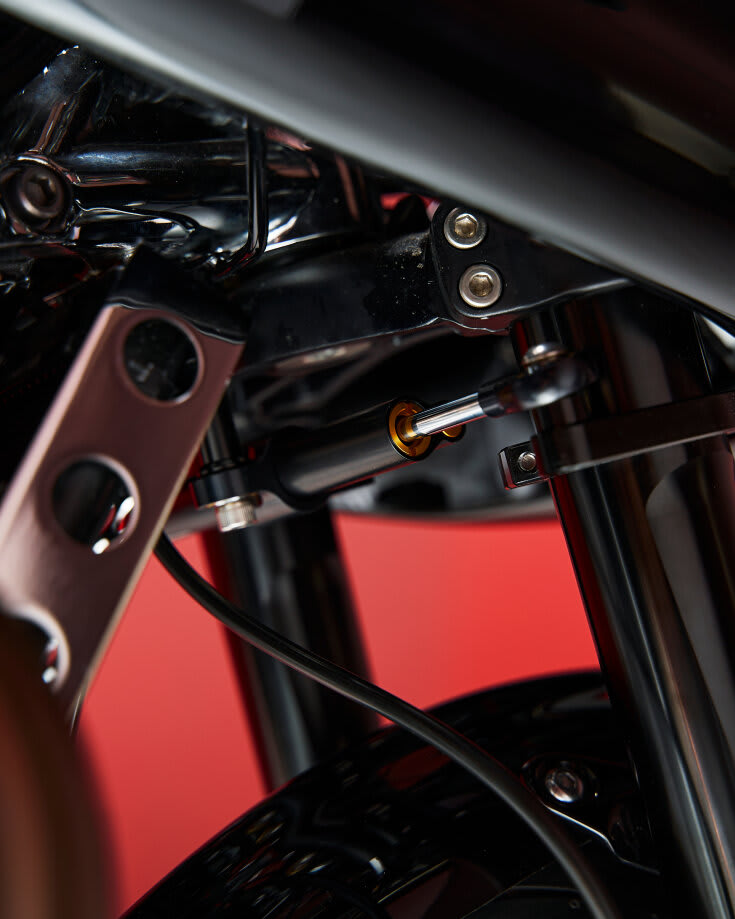 110 Missile | A powerful engine and a unique Cafe Racer style