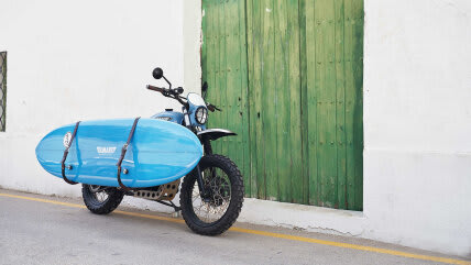surfboard motorcycle