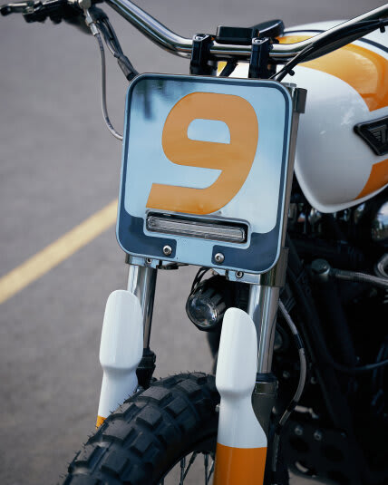 street tracker headlight