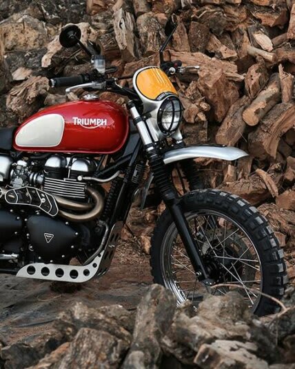 triumph custom scrambler