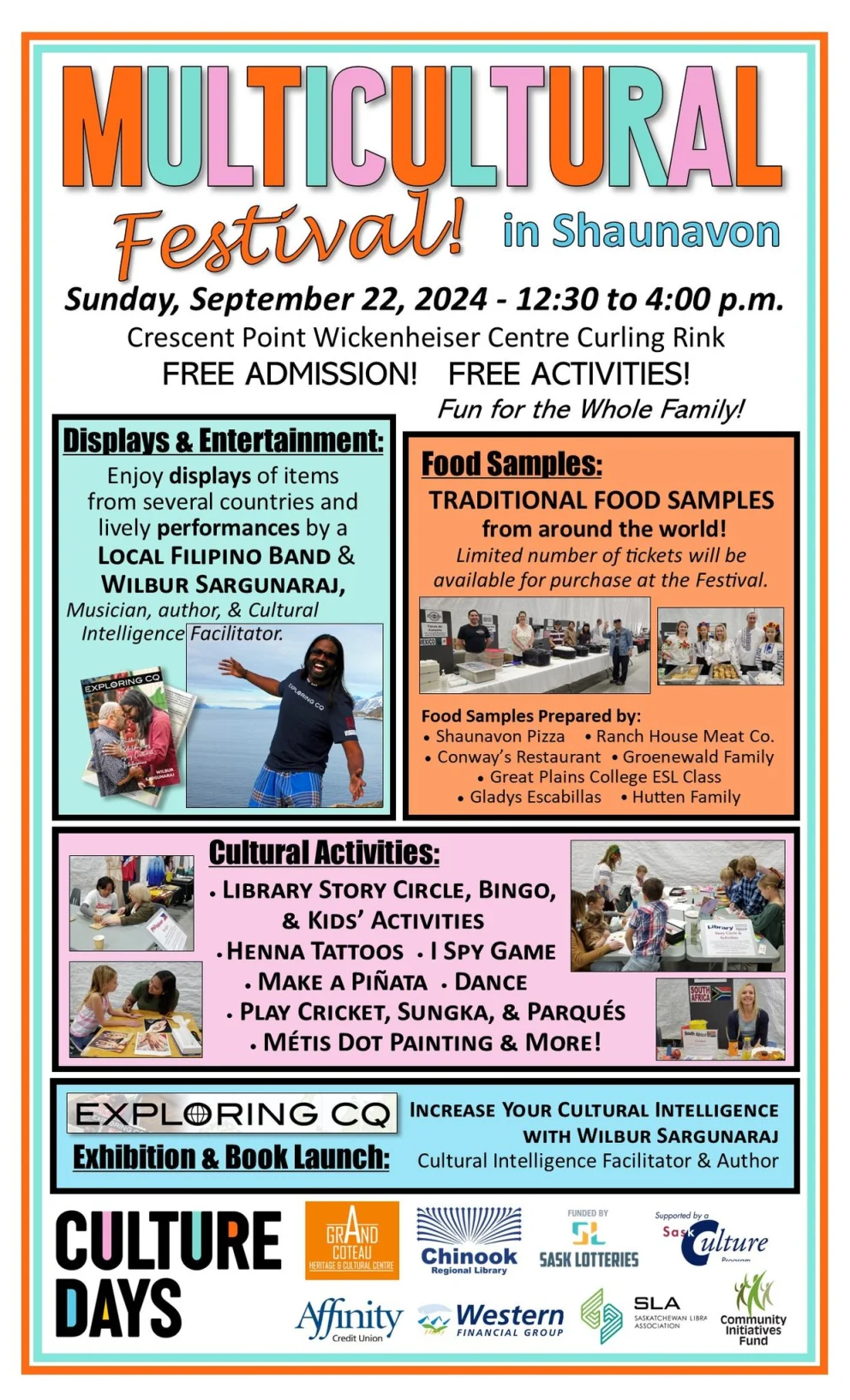 CULTURE DAYS 2024 PROCLAIMED IN SHAUNAVON | Town of Shaunavon