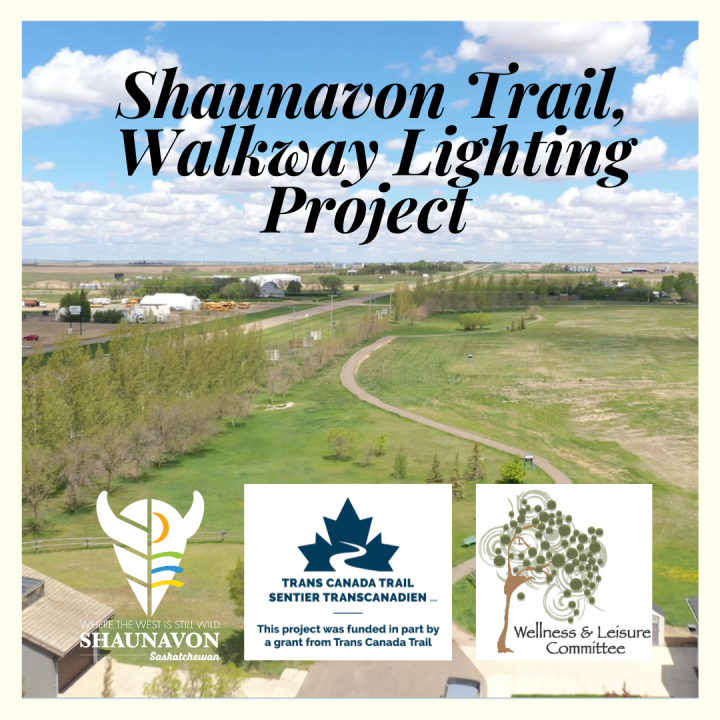 Shaunavon Trail Walkway Lighting Project | Town of Shaunavon