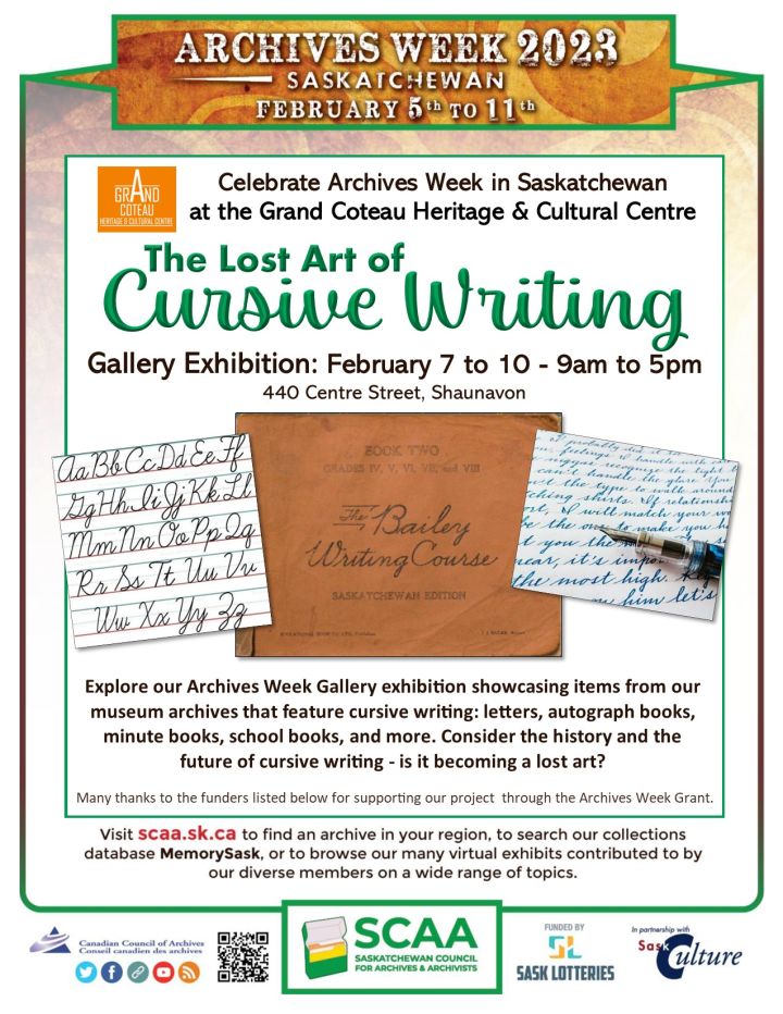 ARCHIVES WEEK 2023 | Town of Shaunavon