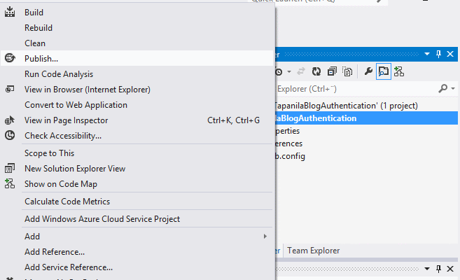 Windows Azure Active Directory Access Control with Visual Studio 2012 ... Windows Azure Active Directory Access Control with Visual Studio 2012 ...