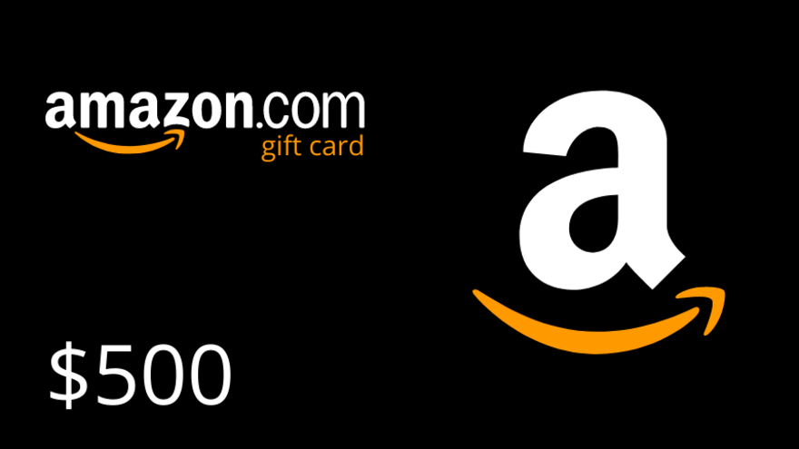 Win a $500 Amazon Gift Card!