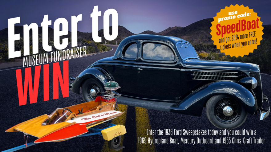 Win the 1936 Ford 5 Window V8 Coupe Sweepstakes!