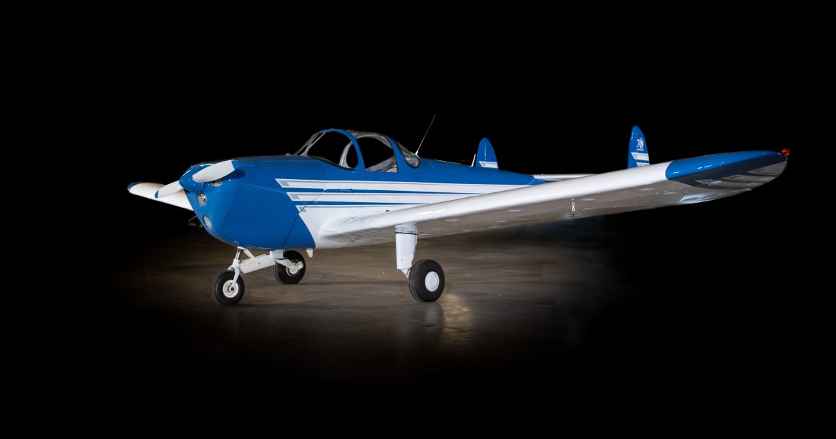 Win this FULLY RESTORED - 1946 ERCOUPE 415-C!