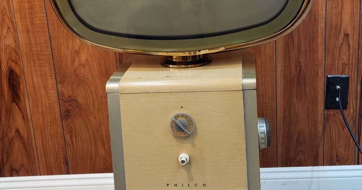 Win the Philco Pedestal Predicta TV Set Sweepstakes!