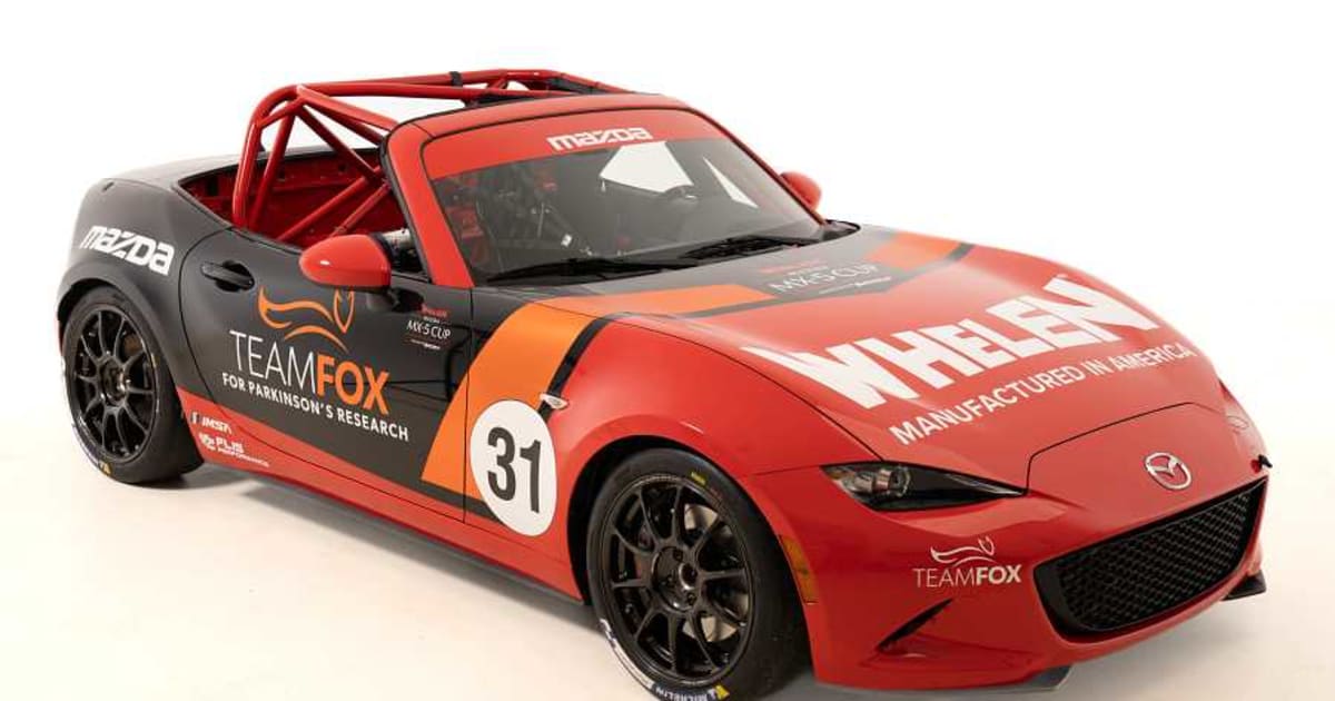 Win the Racing for a Cure: 'Team Fox Edition' Mazda MX-5 Cup Race Car Sweepstakes!