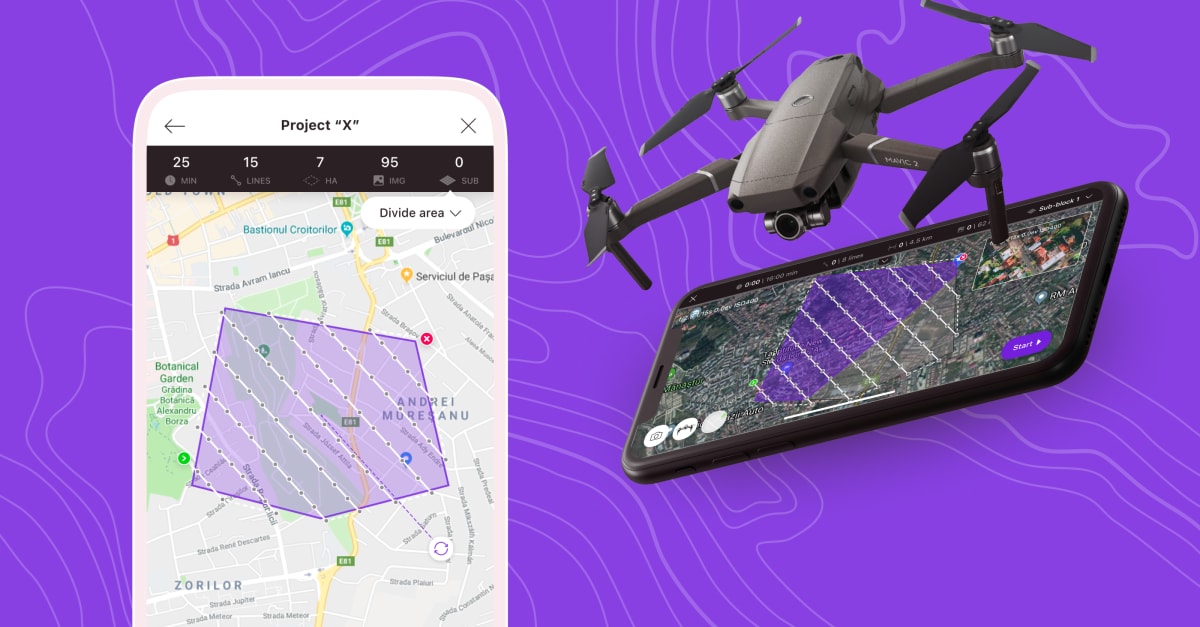 Turning your mobile device into a professional surveying tool