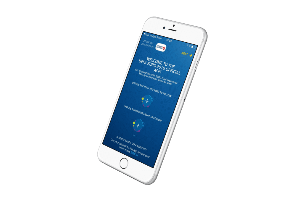 The official UEFA Euro 2016 mobile app is your football buddy