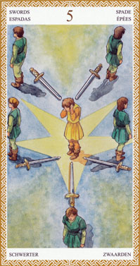 5 of Swords | Tarot Card Meanings | Tarot Elements