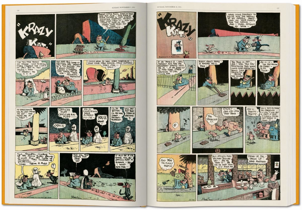 George Herriman’s “Krazy Kat”. The Complete Color Sundays 1935–1944