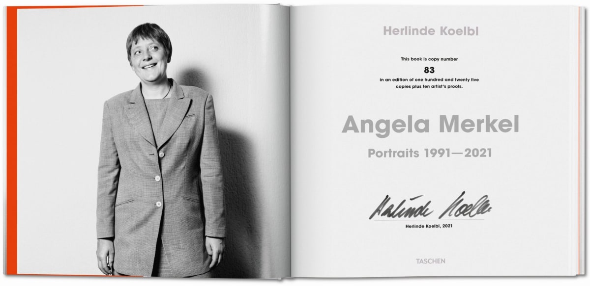 Herlinde Koelbl. Angela Merkel. Art Edition No. 1-125