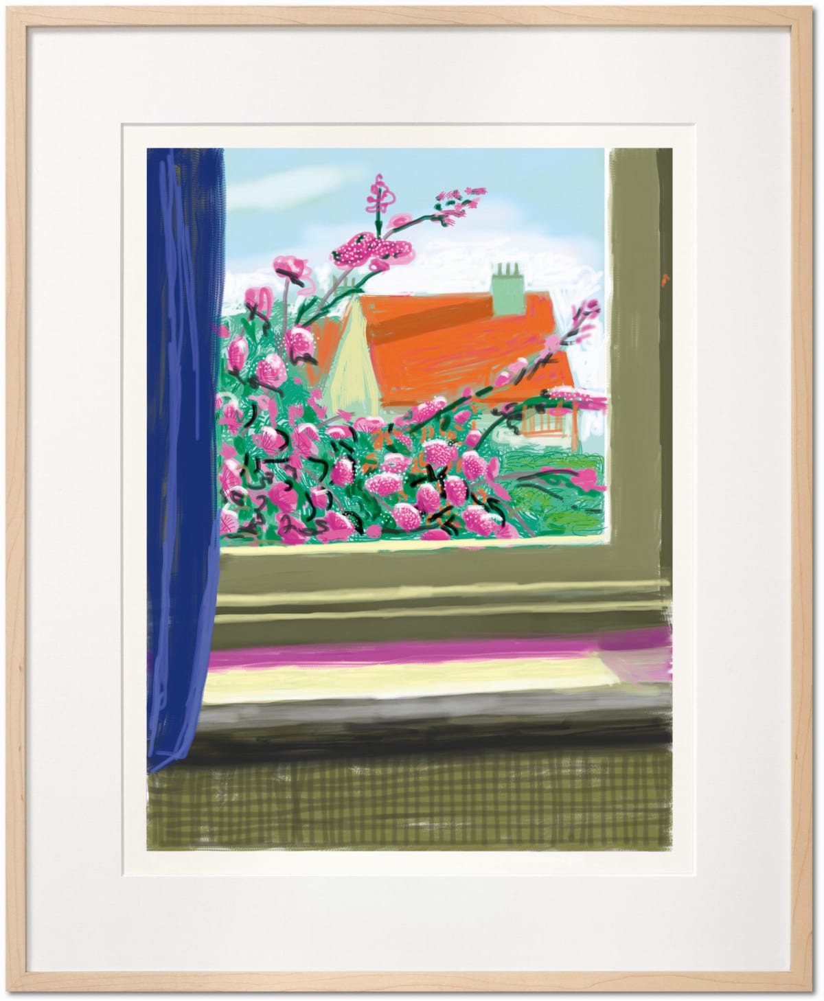 David Hockney. My Window. Art Edition (No. 751–1,000) ‘No. 778’. 17th ...