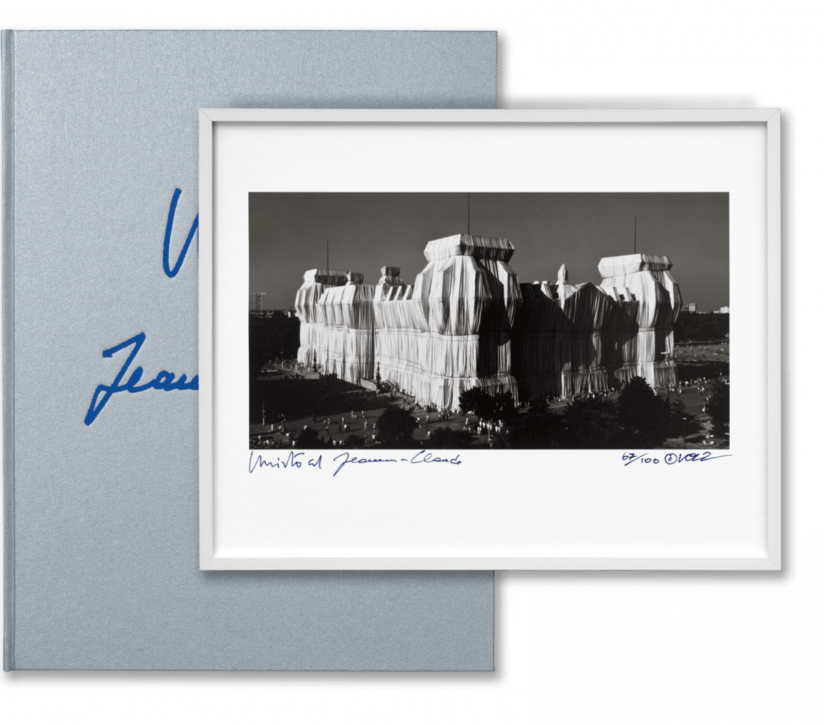 Christo and Jeanne-Claude. Wrapped Reichstag. Berlin 1971-1995