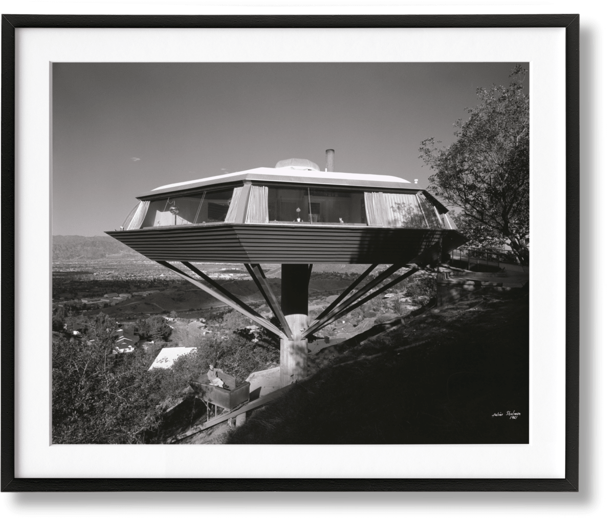 Julius Shulman. 'Lautner, Malin Residence (Chemosphere)'