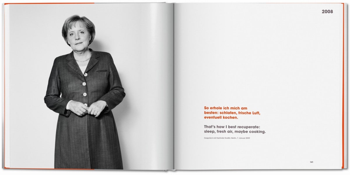 Herlinde Koelbl. Angela Merkel. Art Edition No. 1-125