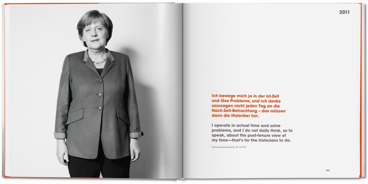 Herlinde Koelbl. Angela Merkel. Art Edition No. 1-125