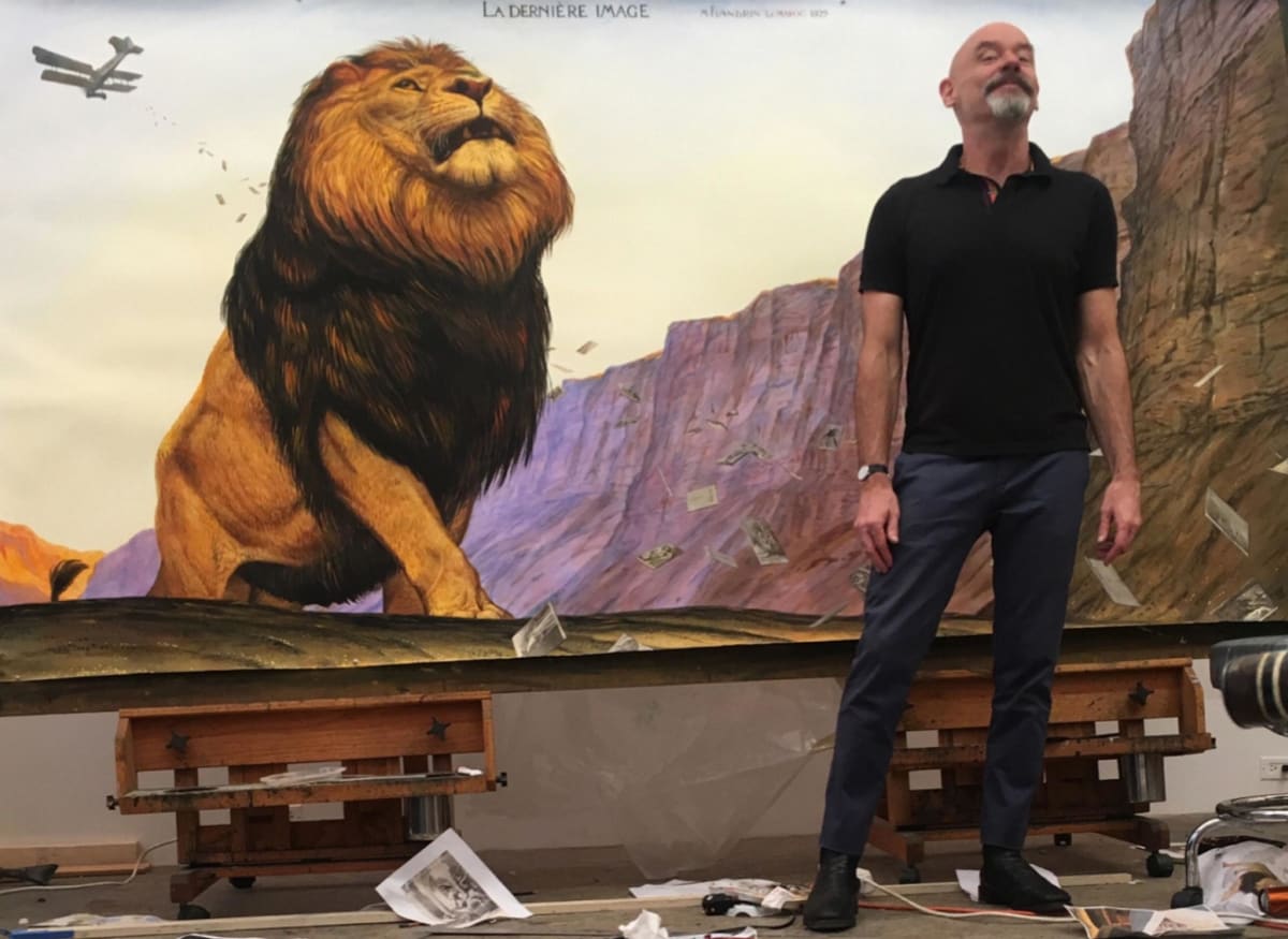 Walton Ford. Pancha Tantra. Art Edition No. 1–100 ‘Granary’