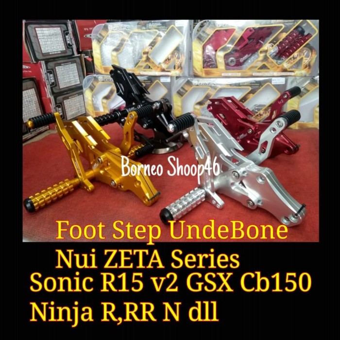 Jual Foot Step Under Bone NUI GSX 150 Underbone nui zeta series gsx 150 ...