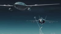 Swarm of 'Perdix' Military Drones - Launched from Jet - Surround Target ...