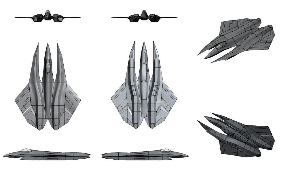 SM-39 Razor Air Superiority Fighter - Create the Future
