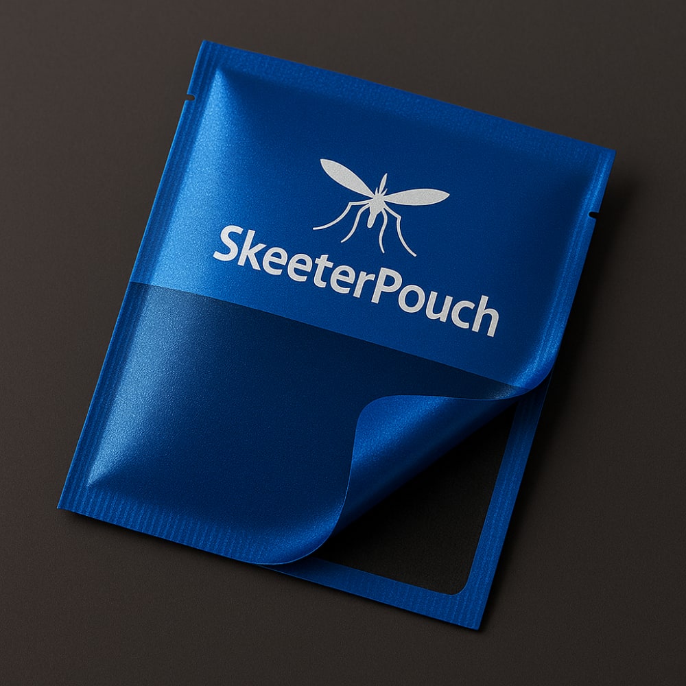 SkeeterPouch: Ultra-Low-Cost Bait-and-Kill for Mosquito Control