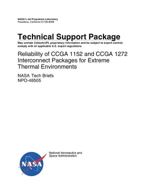 Reliability of CCGA 1152 and CCGA 1272 Interconnect Packages for ...