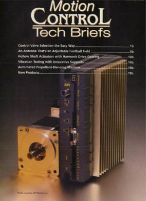 Hollow Shaft Actuators with Harmonic Drive Gearing - Tech Briefs