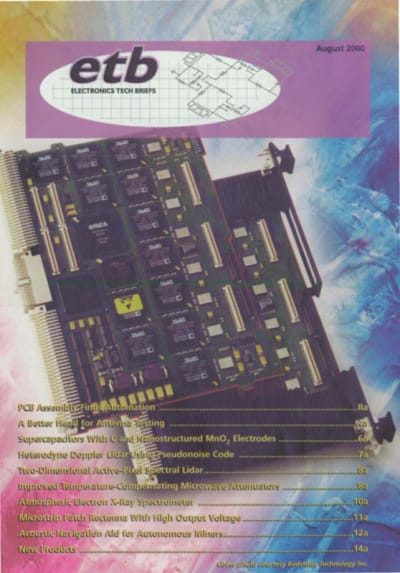Supercapacitors With C and Nanostructured Mn0₂ Electrodes - Tech Briefs