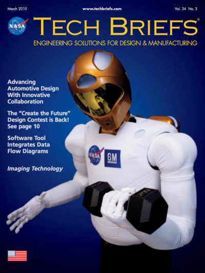 NASA Tech Briefs - March 2010 - Vol. 34 No. 3 - Tech Briefs