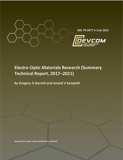 Electro-Optic Materials Research - Mobility Engineering Technology