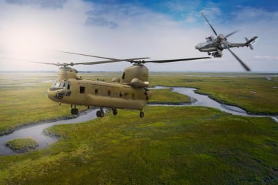 difference between apache and chinook helicopter