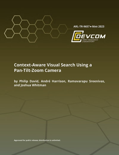 Context-Aware Visual Search Using a Pan-Tilt-Zoom Camera - Mobility ...