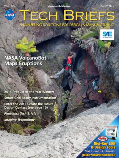 NASA Tech Briefs - March 2015 - Vol. 39 No. 3 - Tech Briefs