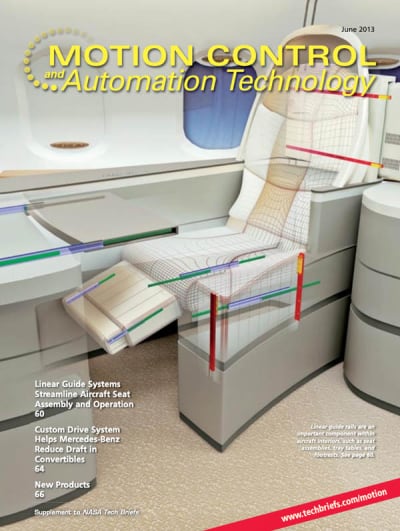Linear Guide Systems Streamline Aircraft Seat Assembly and Operation - Tech Briefs
