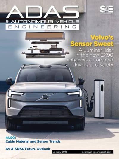 Volvo Engineers Luminar Lidar into 2024 EX90 - Mobility Engineering Technology