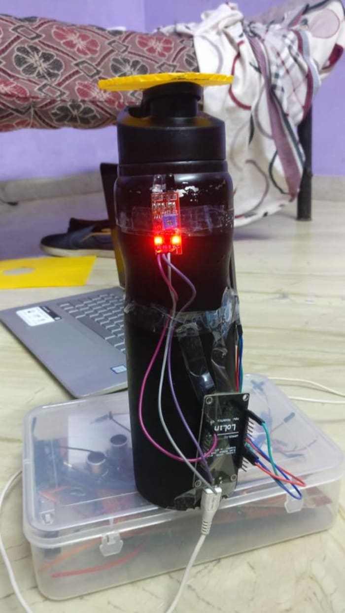 Smart Water Bottle with IoT