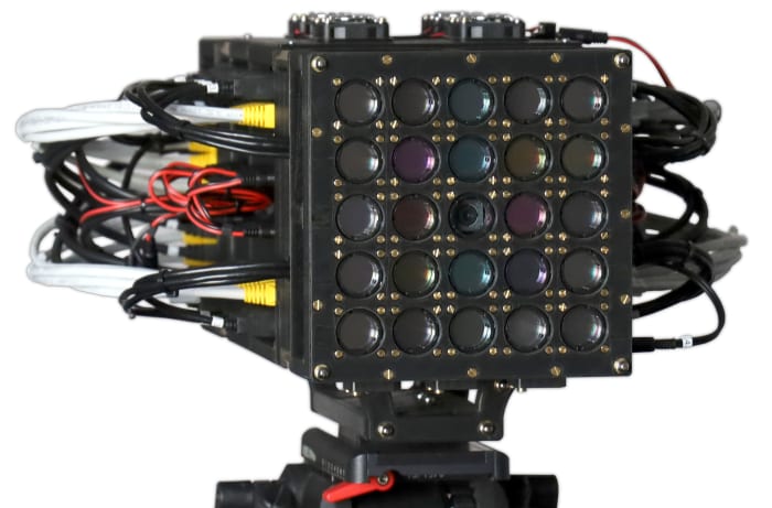 Camera Array for Multi-Spectral Imaging (CAMSI)