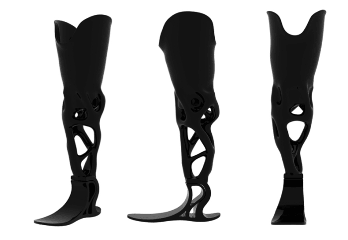 LIMBER Unibody Prosthetic Leg