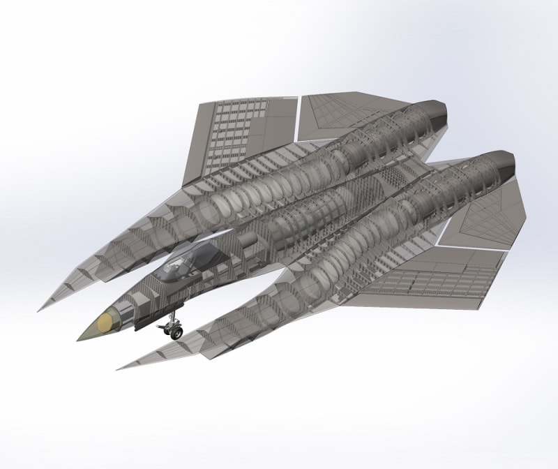 SM-39 Razor Air Superiority Fighter - Create the Future