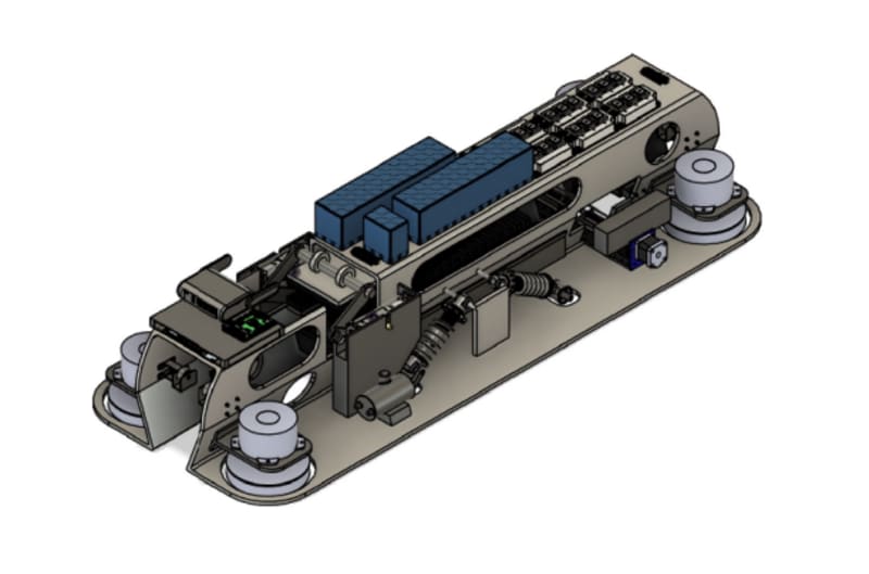 Hyperloop Tube Transport Pod Engineered for High-speed Transportation ...