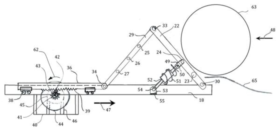 Energy Harvesting Retractable Speed Bump