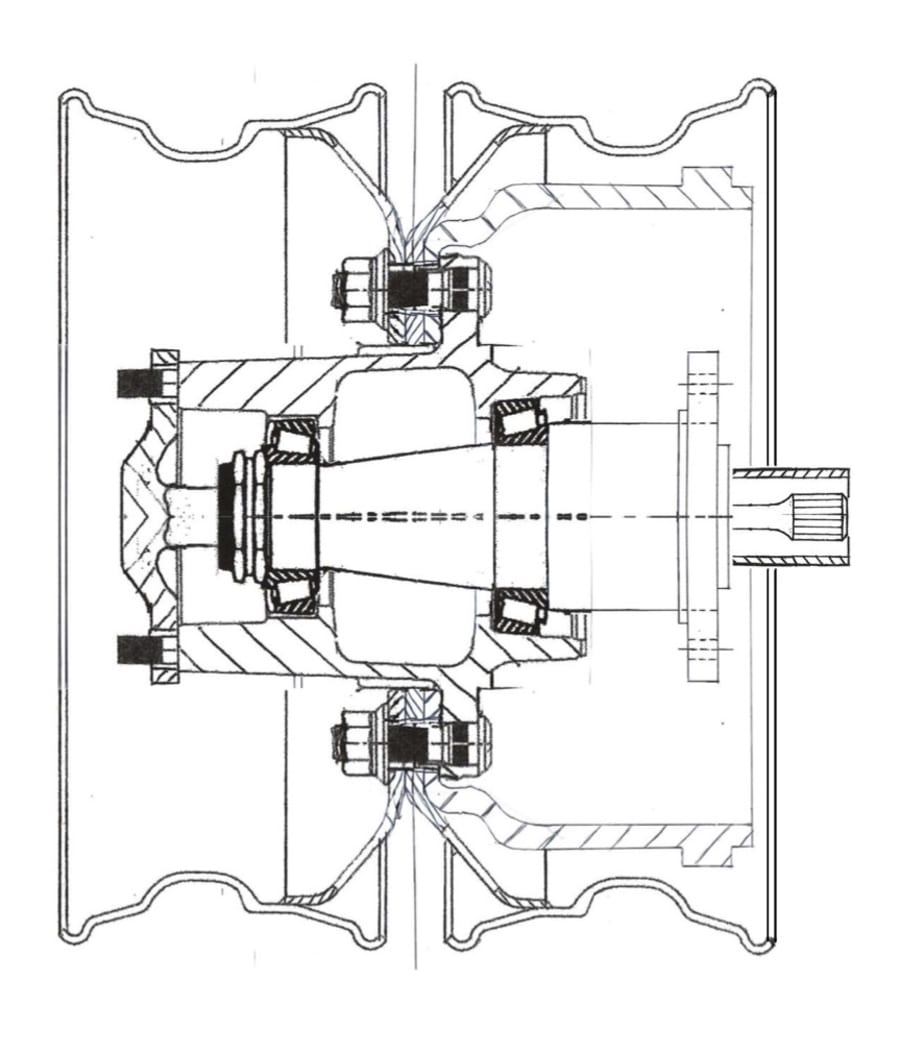 eWheel End for Tractor/Semi-Trailer Tractive Power and Power Generation